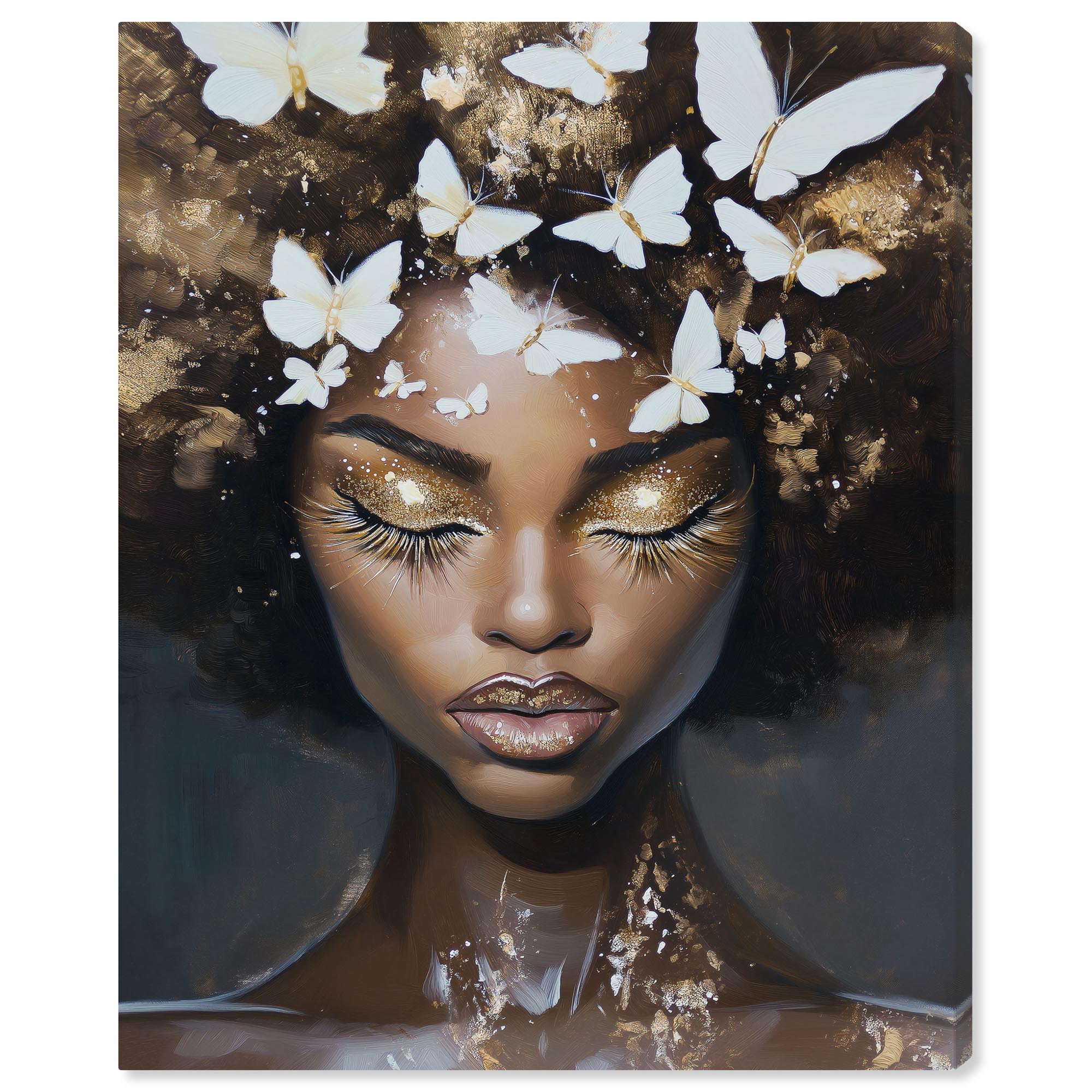 Art Remedy Glossy Allure I Canvas Glam Art by Art Remedy | Wayfair