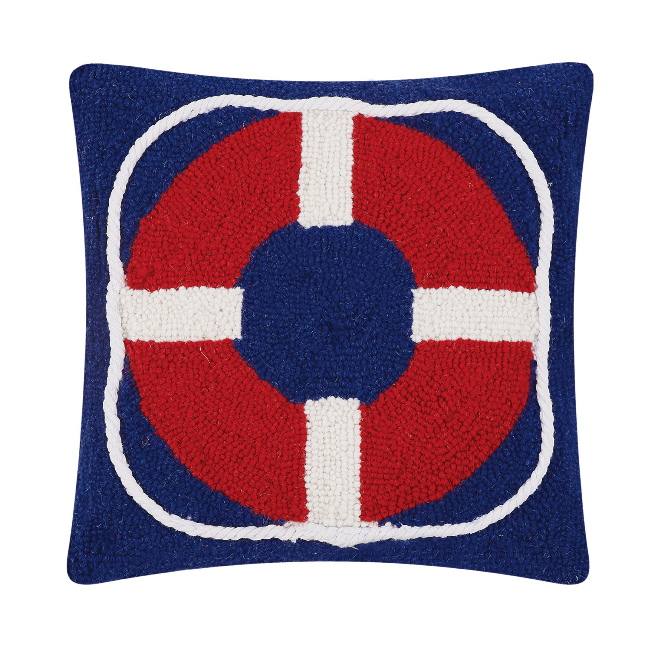 Peking Handicraft Life Preserver Hook Pillow | Wayfair