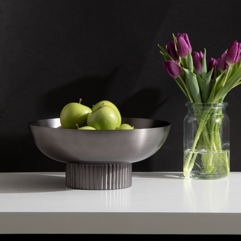 Joss & Main Sealy Round Metal Decorative Bowl & Reviews | Wayfair