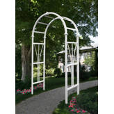 Vita 90'' H x 80'' W Vinyl Colonial Trellis & Reviews | Wayfair