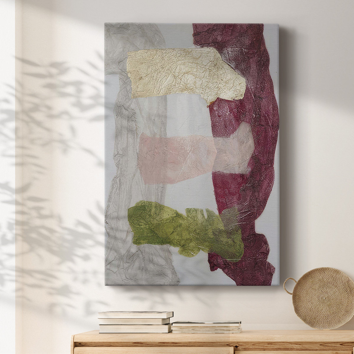 Wrought Studio™ Dyed Cloth IV - Wrapped Canvas Print | Wayfair