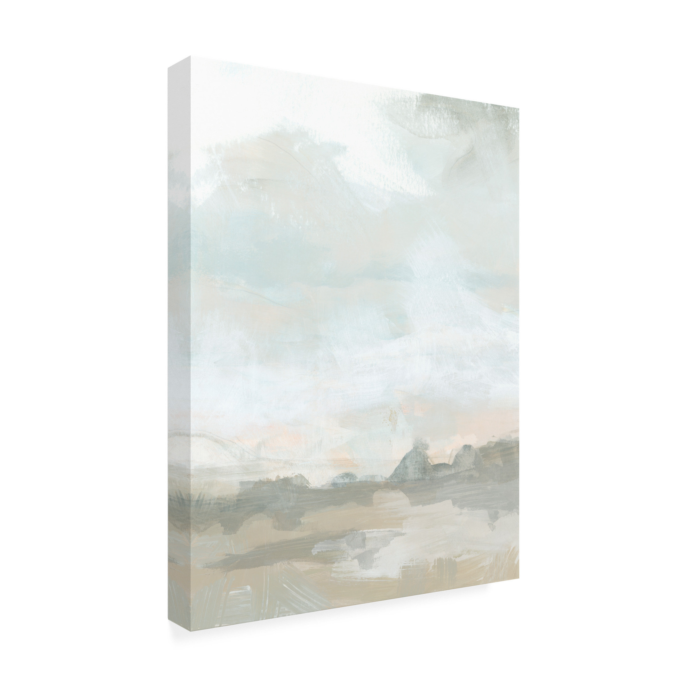 Wrought Studio™ June Erica Vess Mesa Whiteout III Canvas Art | Wayfair