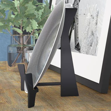 Rebrilliant Metal Plate Stand 1 | Wayfair