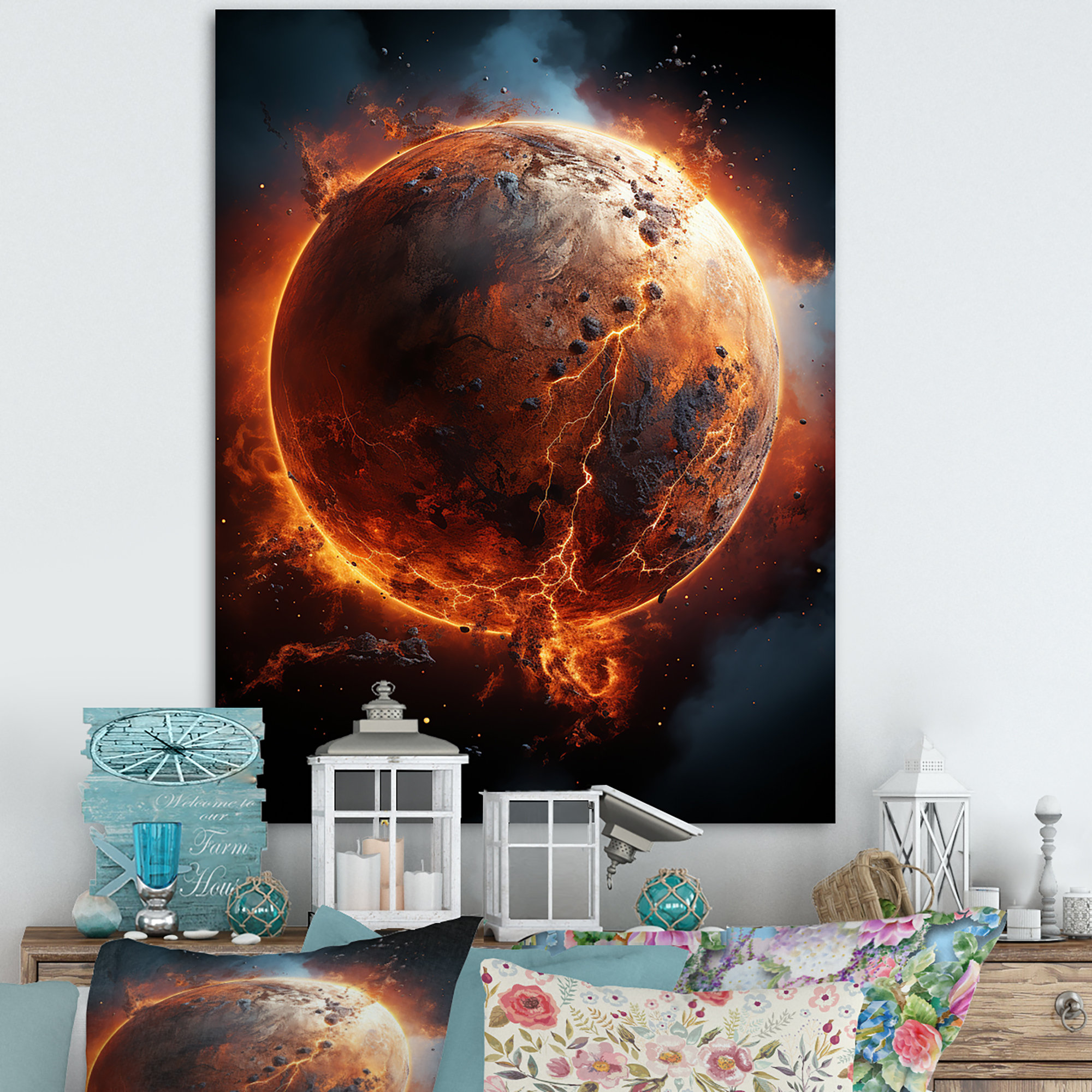 Latitude Run® Red Planet Mars Rusty I - Mars Wall Art Prints | Wayfair