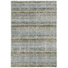 Gracie Oaks Torge Abstract Blue/Brown Area Rug | Wayfair