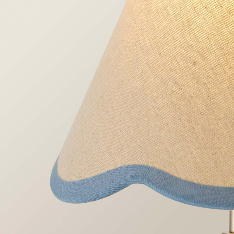 Fairmont Park 13cm H Linen Blend Empire Lamp Shade ( Slip-On ...