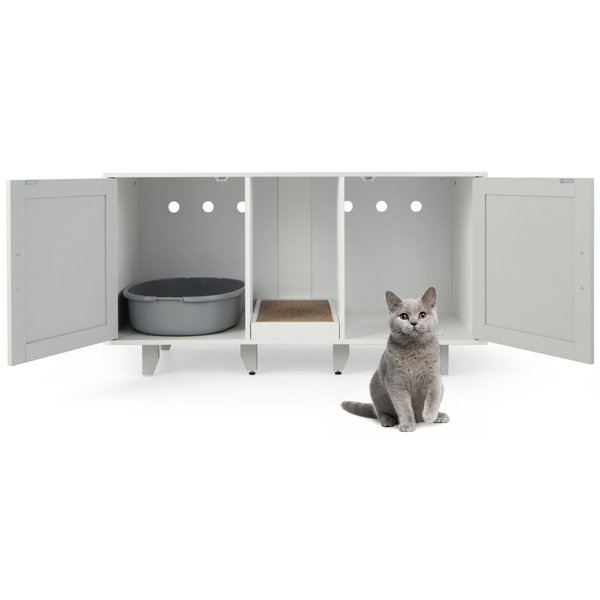 Archie & Oscar™ Eccles Cat Litter Box Enclosure Hidden Cat Washroom W ...