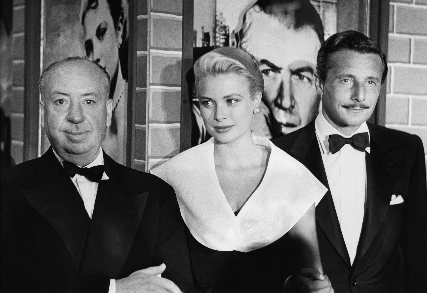 Globe Photos Entertainment & Media Alfred Hitchcock, Grace Kelly, and ...