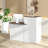 Ebern Designs Reception Desk With Lockable Drawer & Adjustable Shelf ...