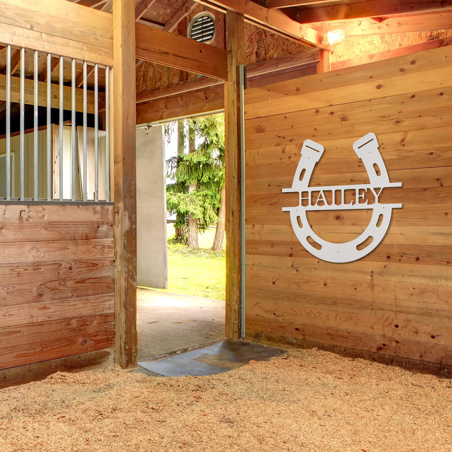 SIGNLEADER LILY28 Custom Metal Signs Metal Name Sign Metal Wall Art ...