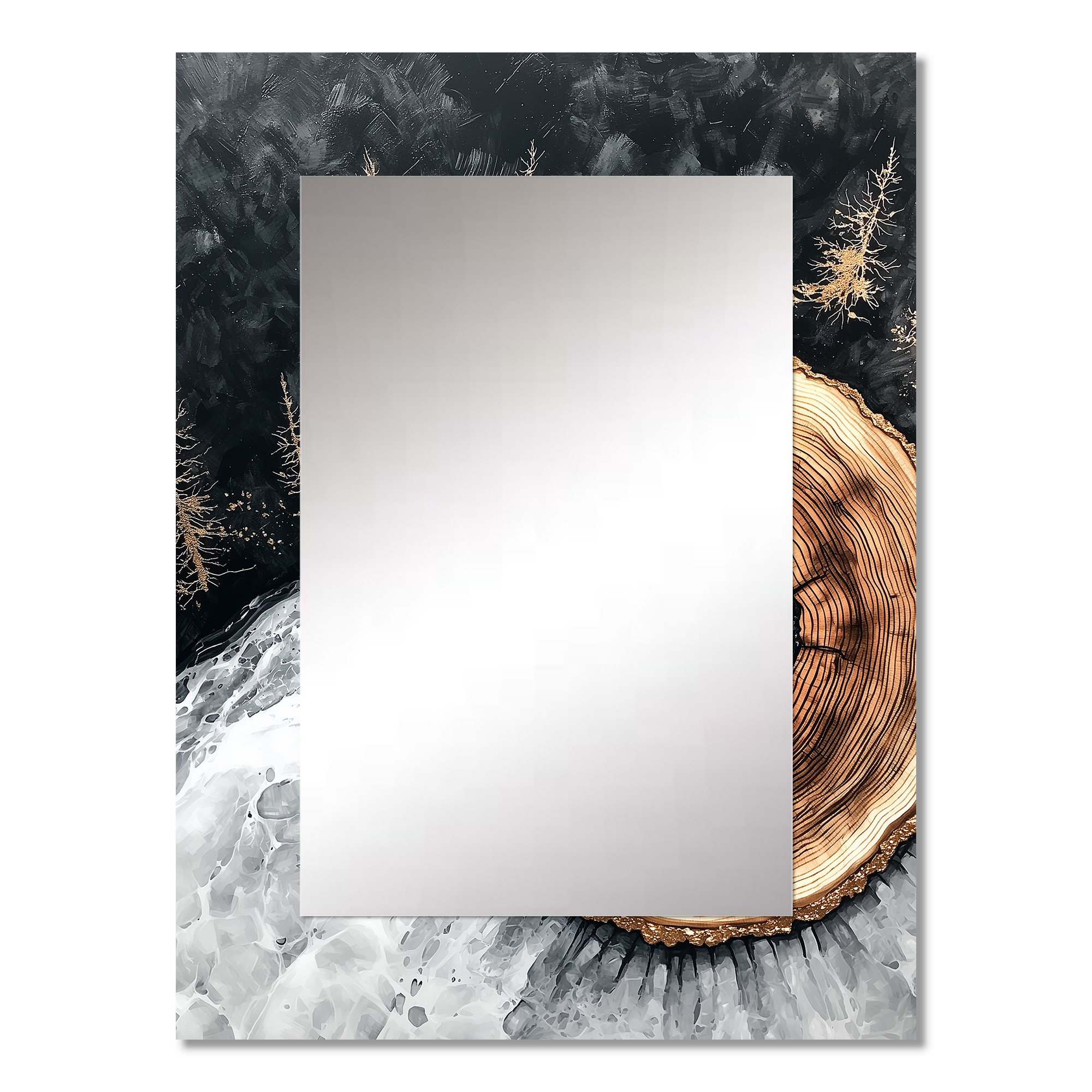 Mercer41 The Forest S Glass Vein Of Crystal I - Forest Mirror ...