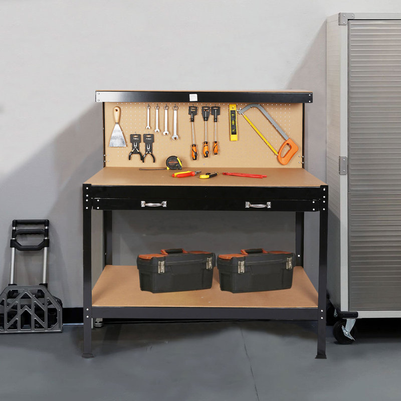 WFX Utility™ Coleen 48" W Wood Top Workbench | Wayfair