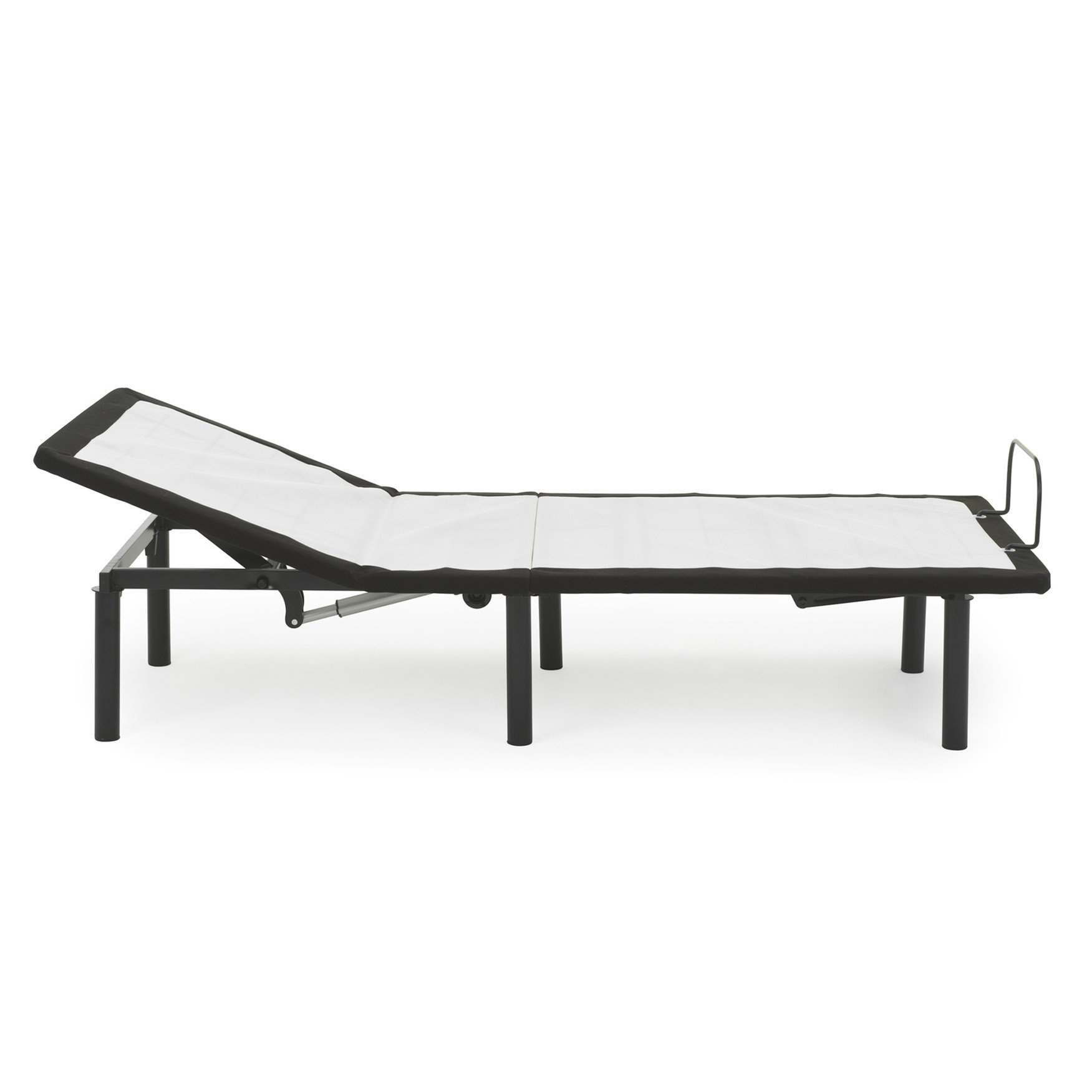 Latitude Run® Twin Xl Metal Bed, Wired Remote Enabled Head Movement ...