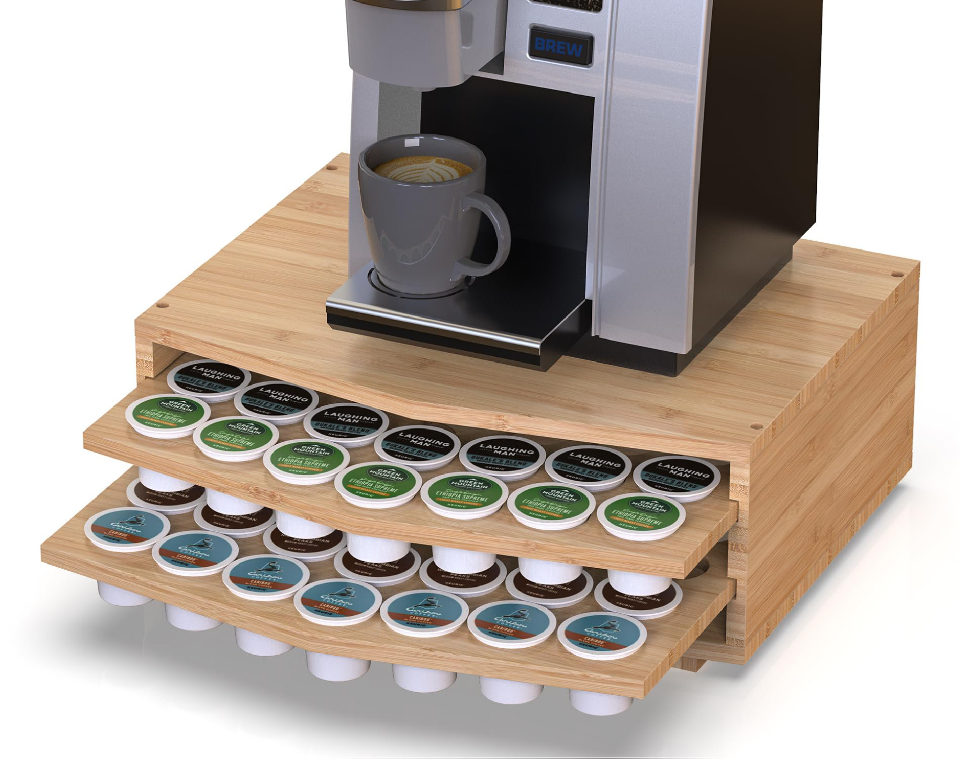KOVOME 70 Pod Coffee Pod Storage | Wayfair