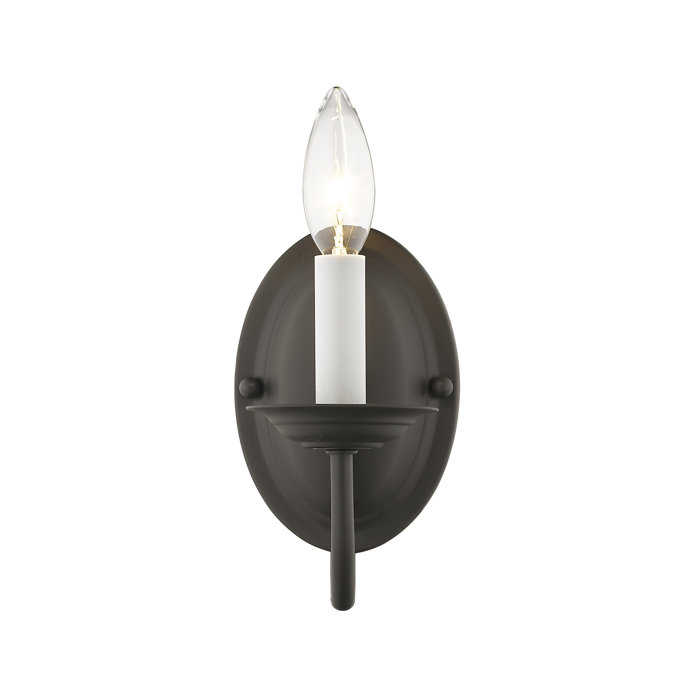 Lark Manor Maynes Steel Candle Wall Light & Reviews | Wayfair