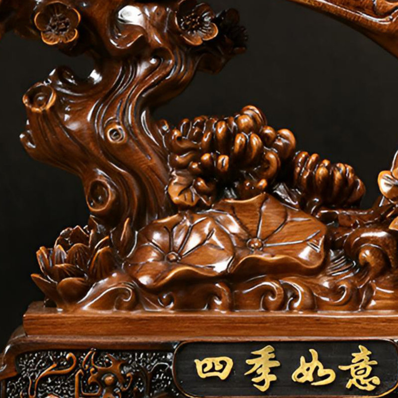 Infinity Exquisite Jade Ruyi Sculpture - Symbol Of Prosperity & Good ...
