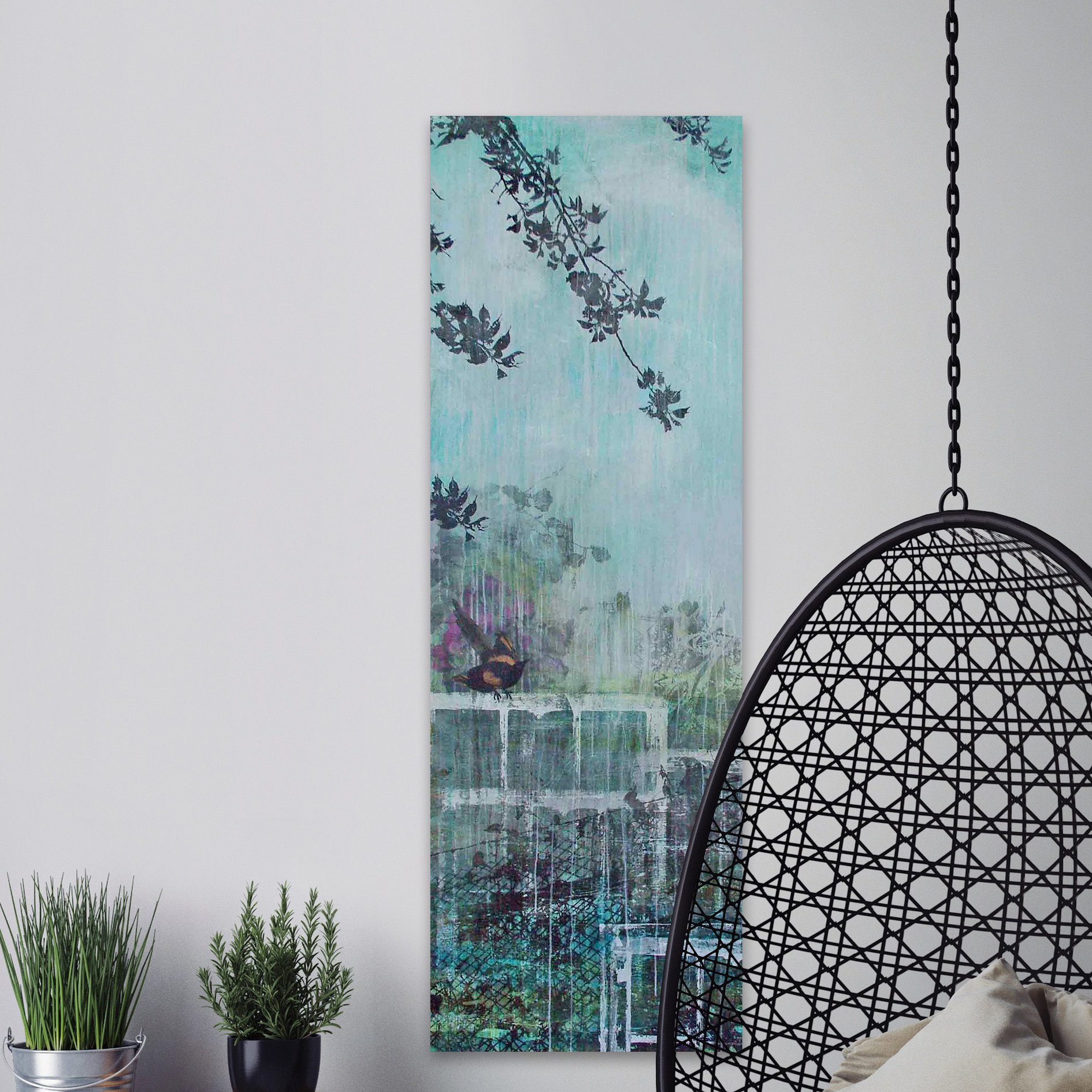 Red Barrel Studio 'Visage Window' Print On Wrapped Canvas - Wayfair Canada