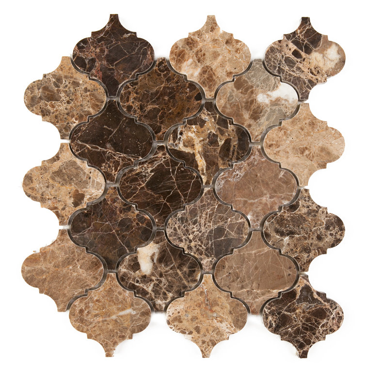 MatrixStoneUSA Lantern 3" x 3" Marble Mosaic Wall & Floor Tile | Perigold