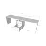 Ebern Designs Second Avenue Rectangular Writing Desk Office Set ...