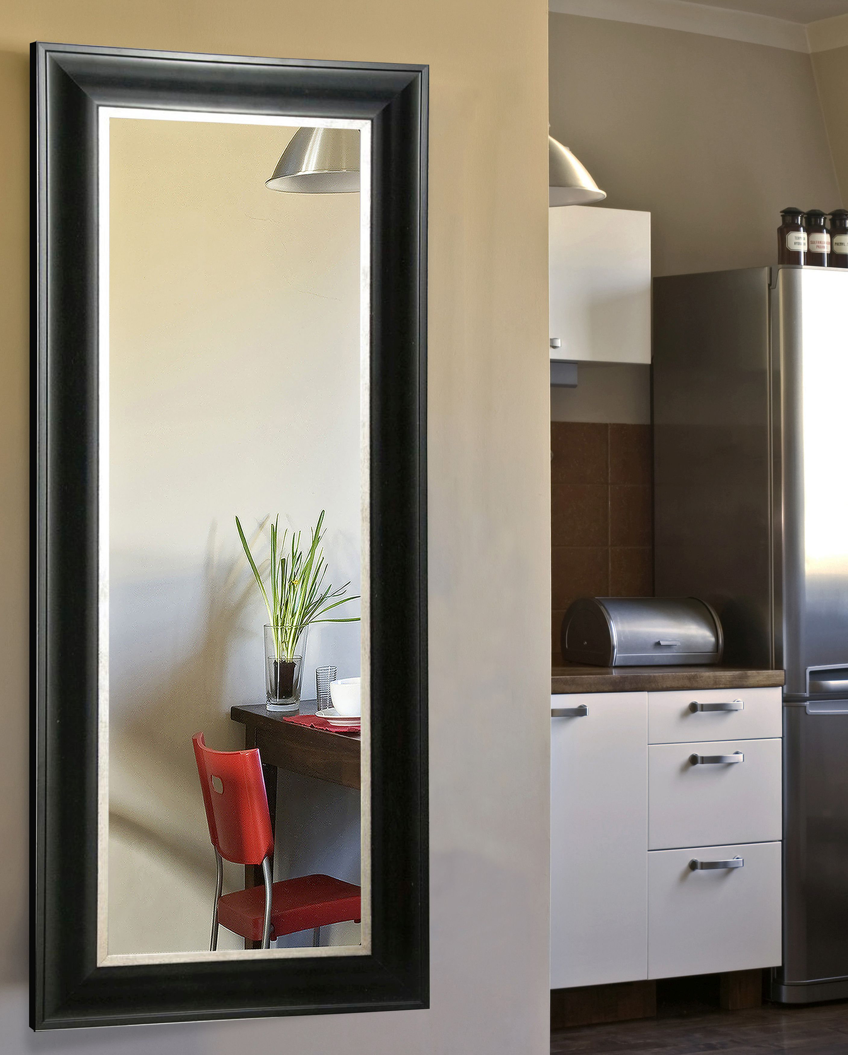Wade Logan® Arazeli Rectangle Full Body Wall Mirror | Wayfair