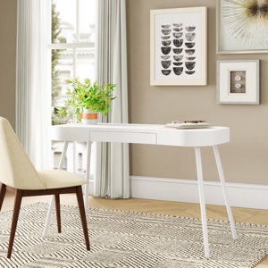 Brayden Studio Jason Oval Desk & Reviews | Wayfair