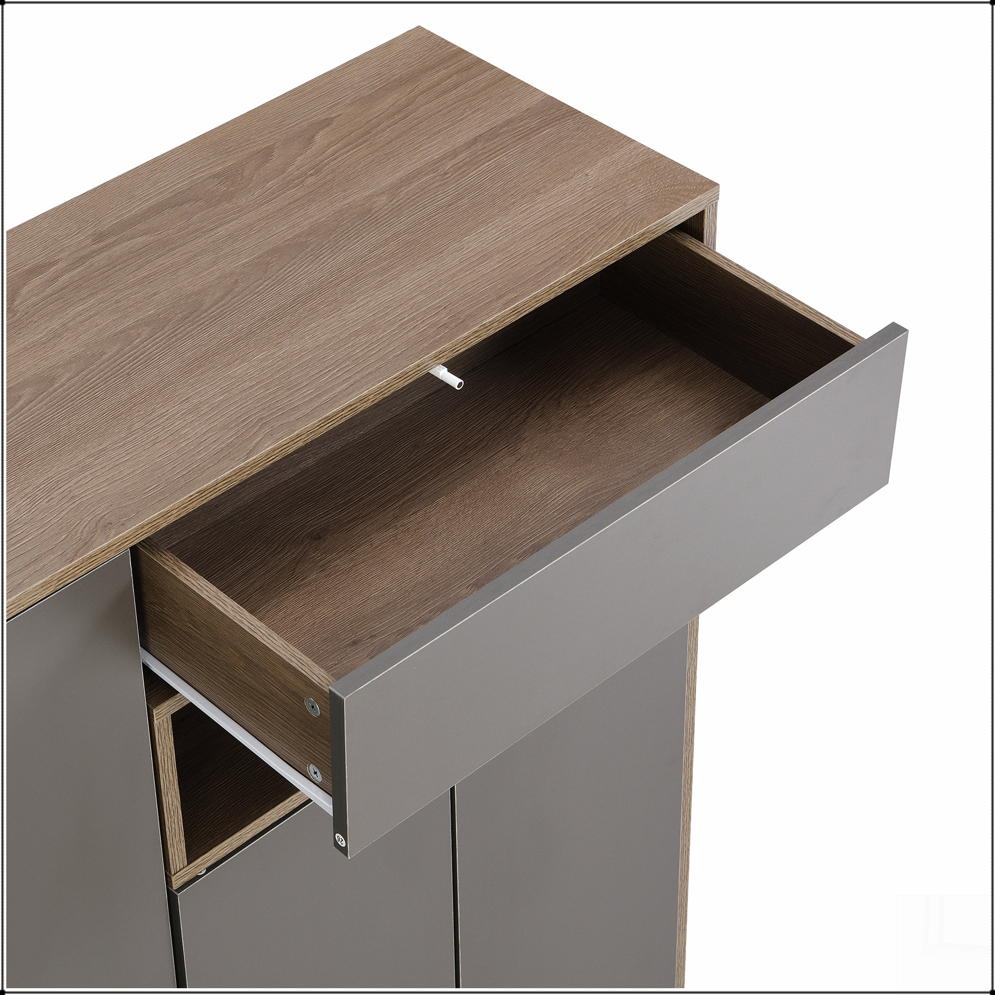 Ebern Designs 2-in-1 Shoe Storage Bench & Shoe Cabinets, Multi ...