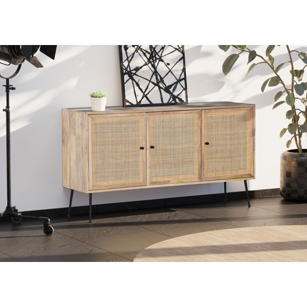 Union Rustic Sideboard aus Massivholz 145 cm | Wayfair.de
