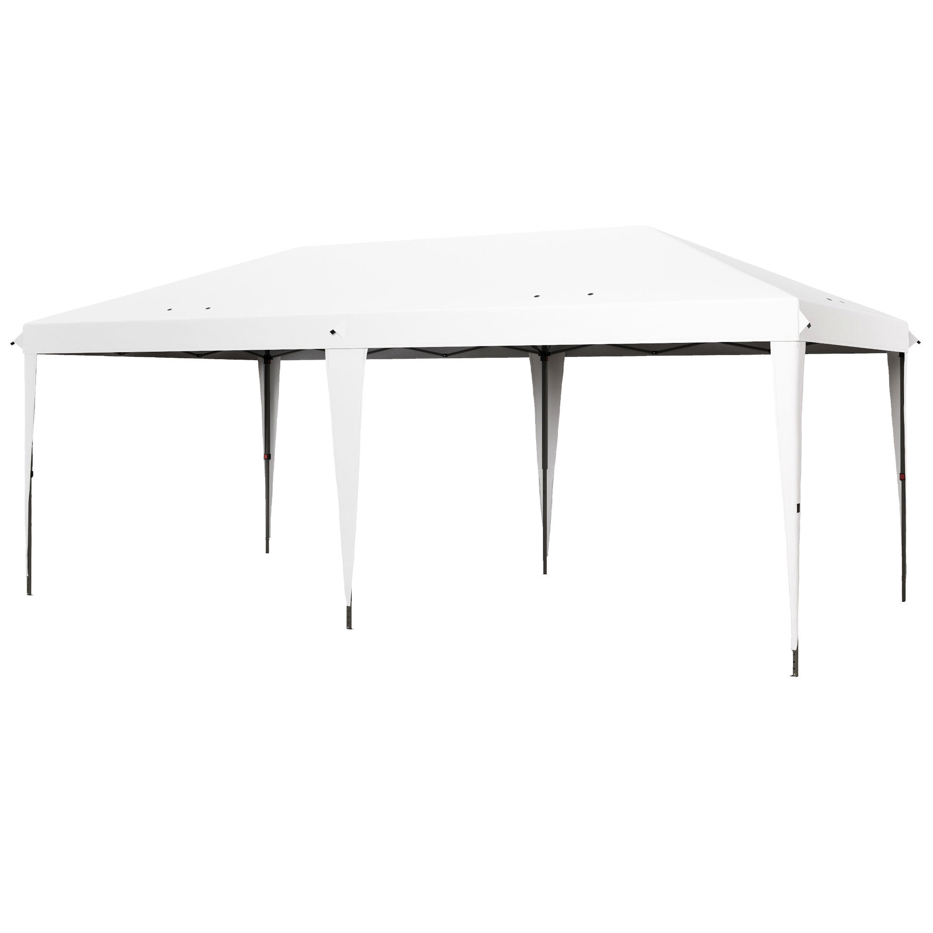 Latitude Run® 10' X 19.2' Pop Up Canopy, Heavy Duty Tent For Finger ...