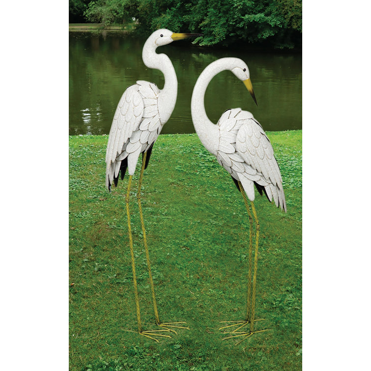 Trinx Weather Resistant Metal Garden Statue & Reviews | Wayfair