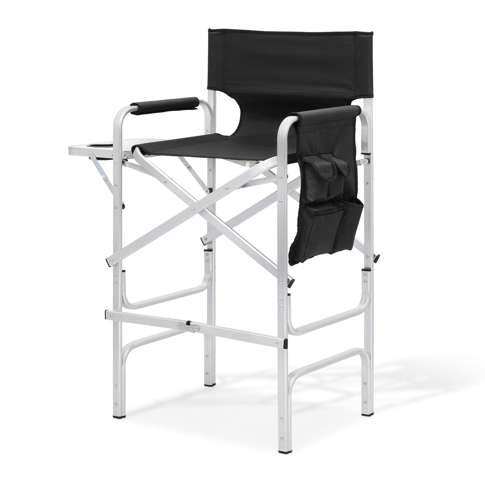 Arlmont & Co. Pelson 31" Seat Height Tall Folding Camping Chair ...