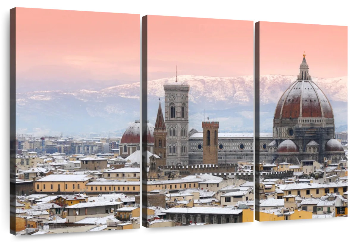Ebern Designs Rorry Florence In Winter | Wayfair
