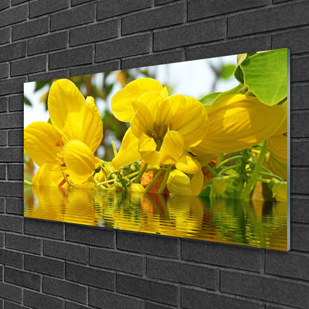 Brayden Studio Floral Flowers - Unframed Photograph on Glass | Wayfair ...