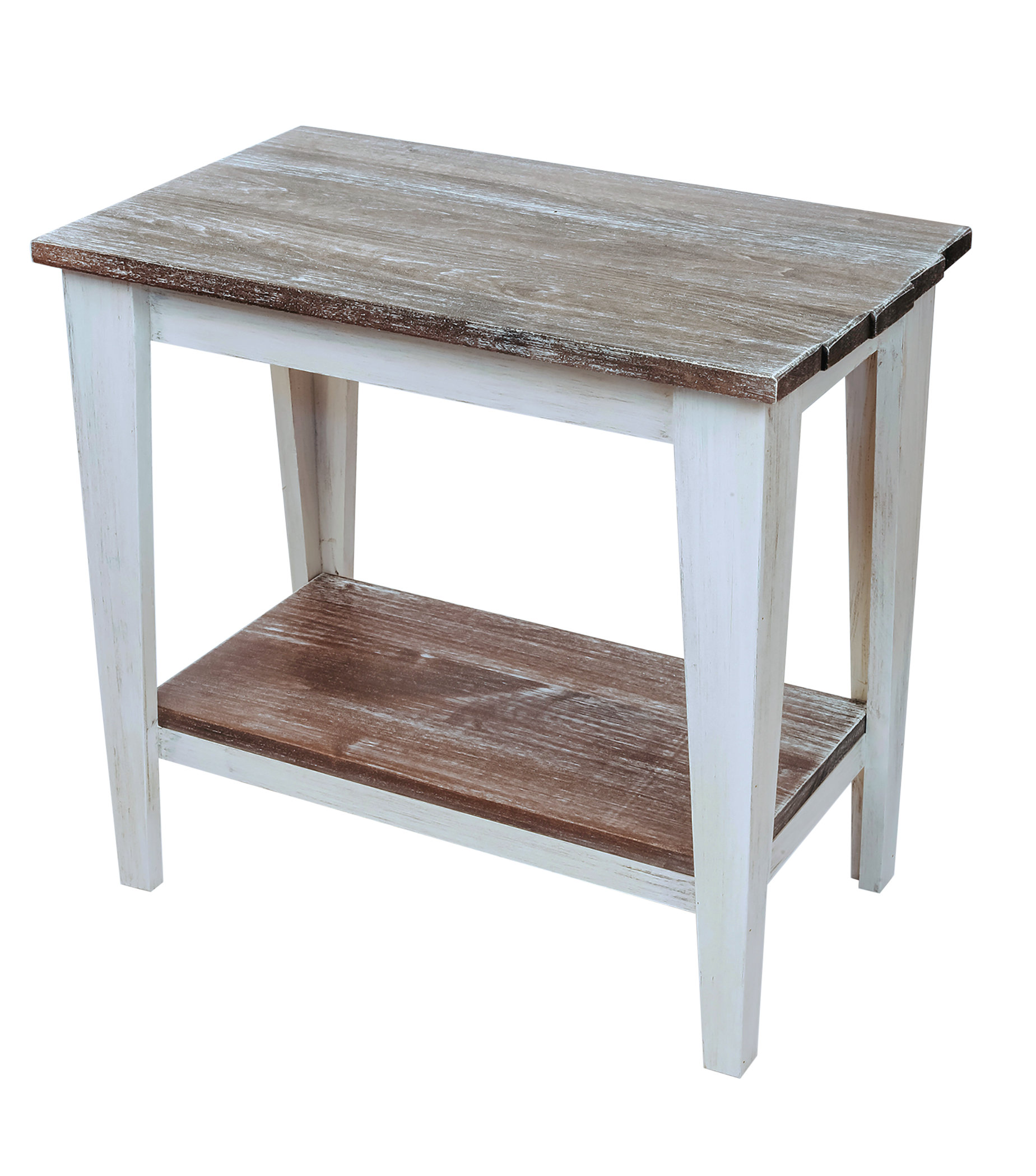 Highland Dunes Asrani Solid Wood End Table with Storage | Wayfair