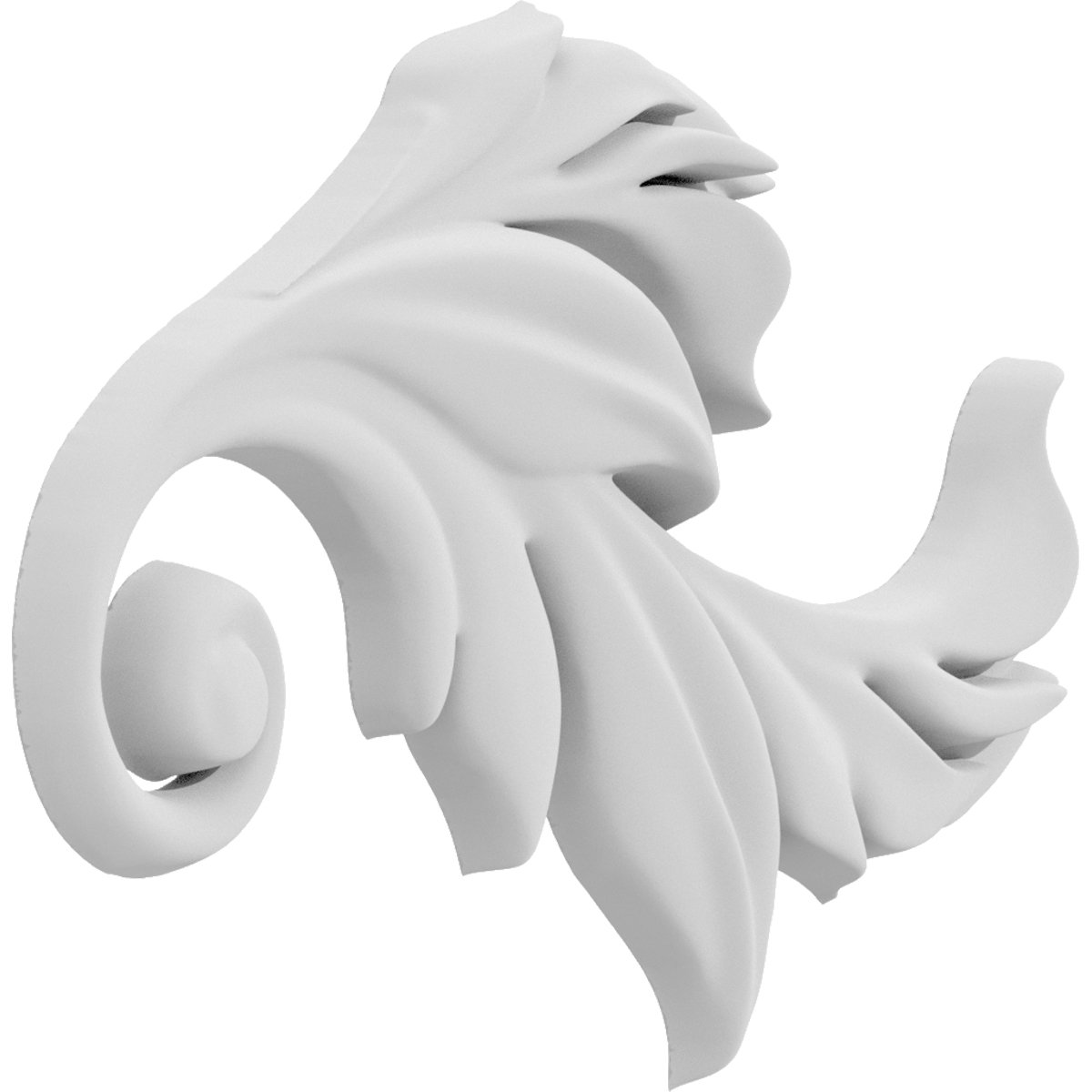 PCI Enterprises H W D Composite Rosette Applique | Wayfair