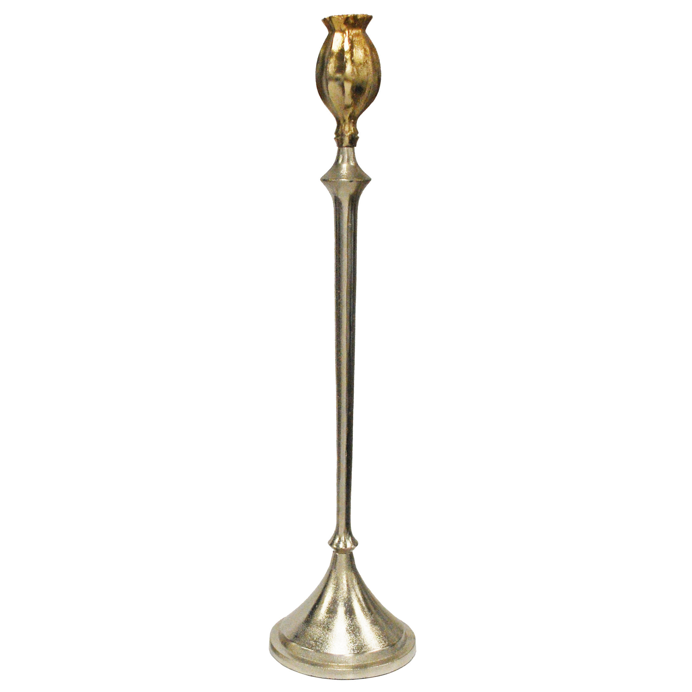 Winward Silks Tall Single Taper Candle Holder | Perigold