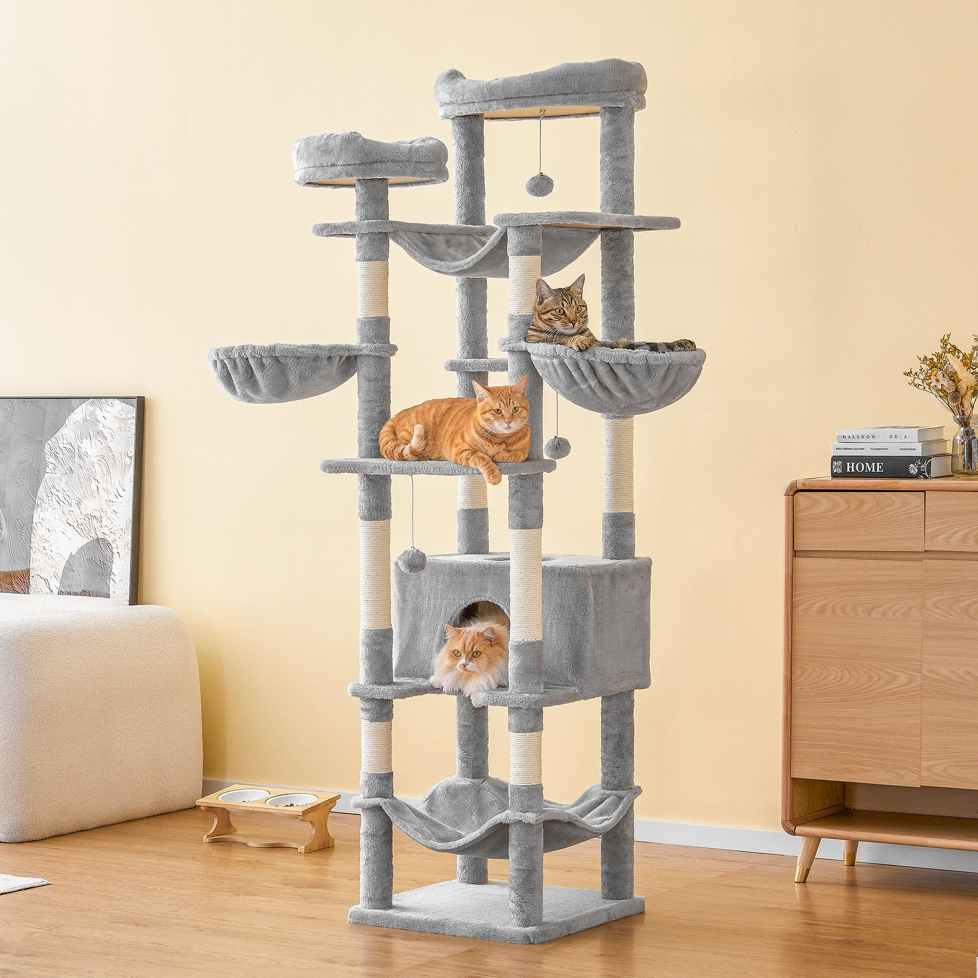 Tucker Murphy Pet™ 77" Derrike Cat Tree & Reviews | Wayfair