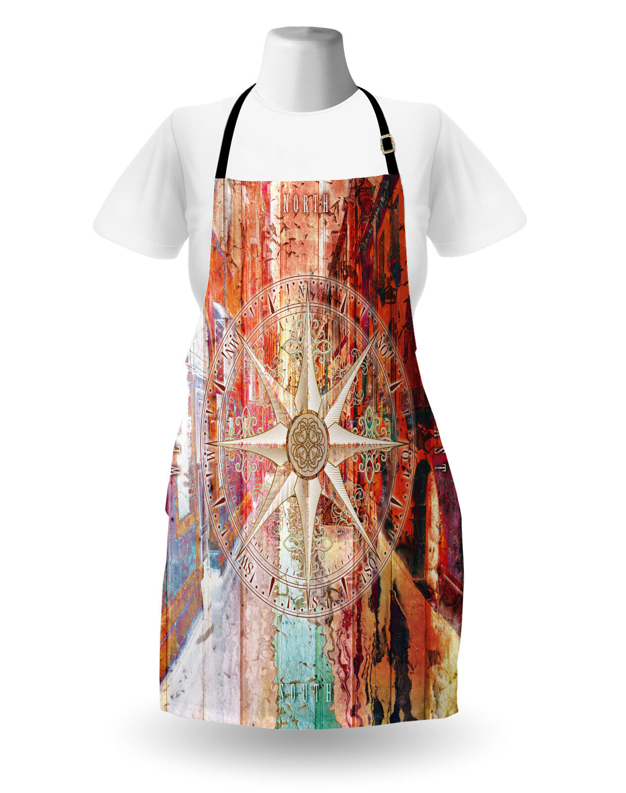 East Urban Home Marine Life Apron Unisex, Europe Venice City, Adult ...