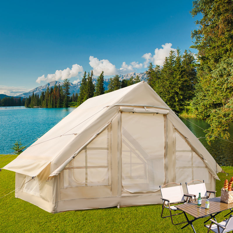 BESUNYST Inflatable Camping Tent with Pump, Inflatable Tents for ...