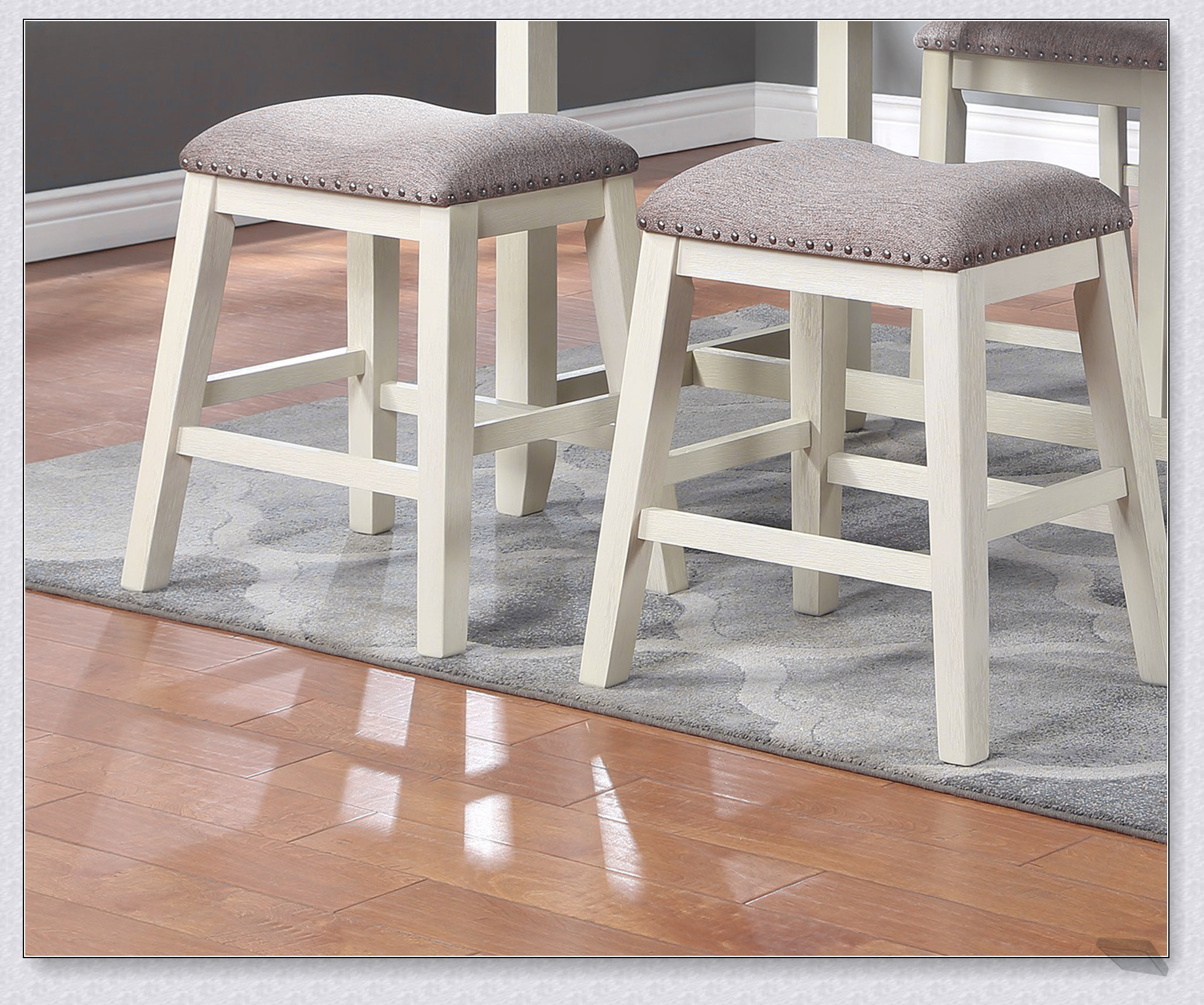 Latitude Run® Modern Contemporary Counter Height Dining Chairs, Set of ...