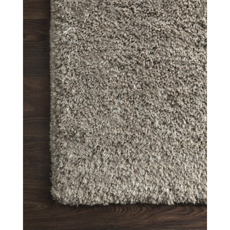 Mercer41 Montanez Handmade Shag Taupe Area Rug & Reviews | Wayfair