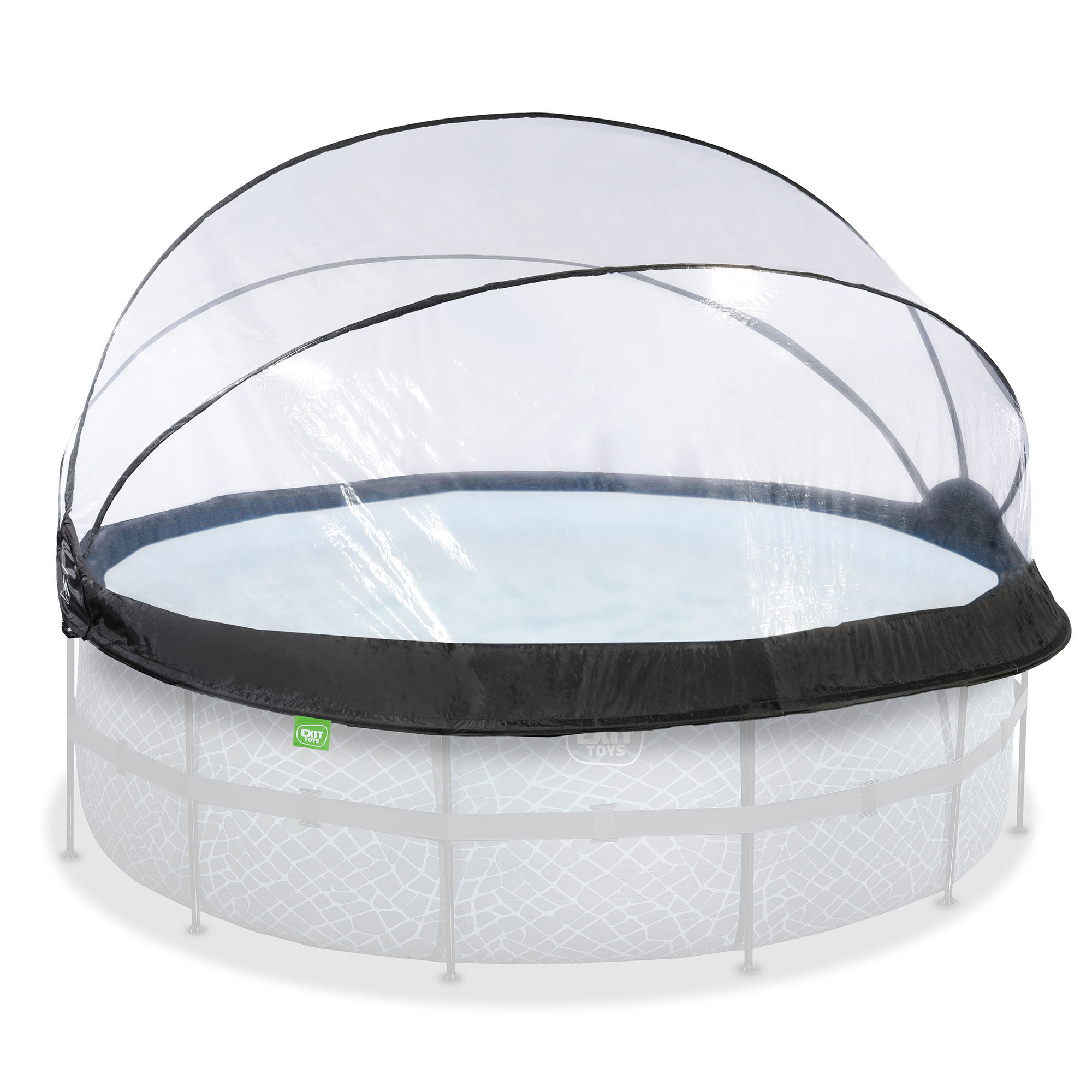 EXIT Toys Round Multifunctional Cover Dome Enclosure for Outdoor Pools ...