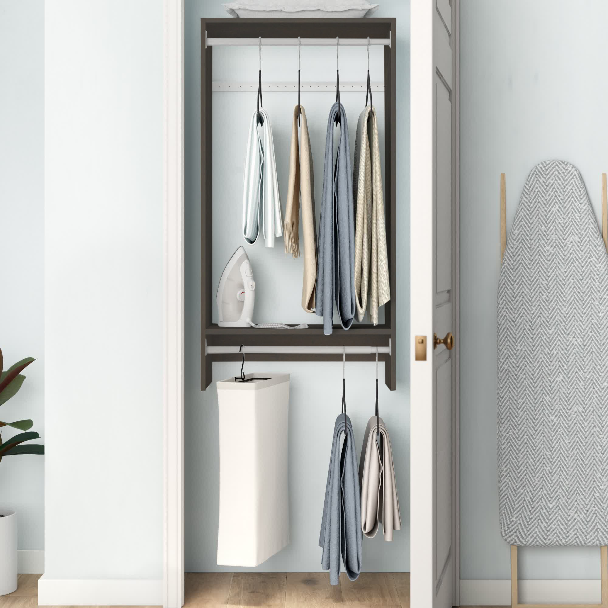 Dotted Line™ Grid 24'' Closet System (Can Be Cut To Fit) & Reviews ...