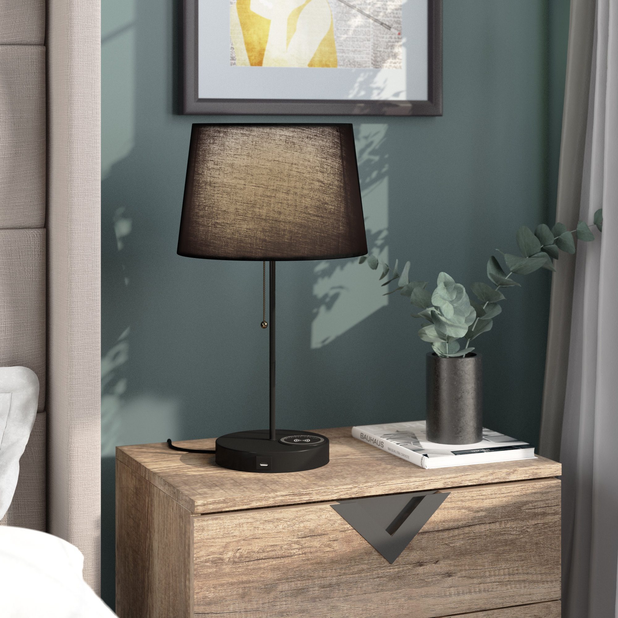 Ebern Designs Kinch 21" Table Lamp & Reviews | Wayfair