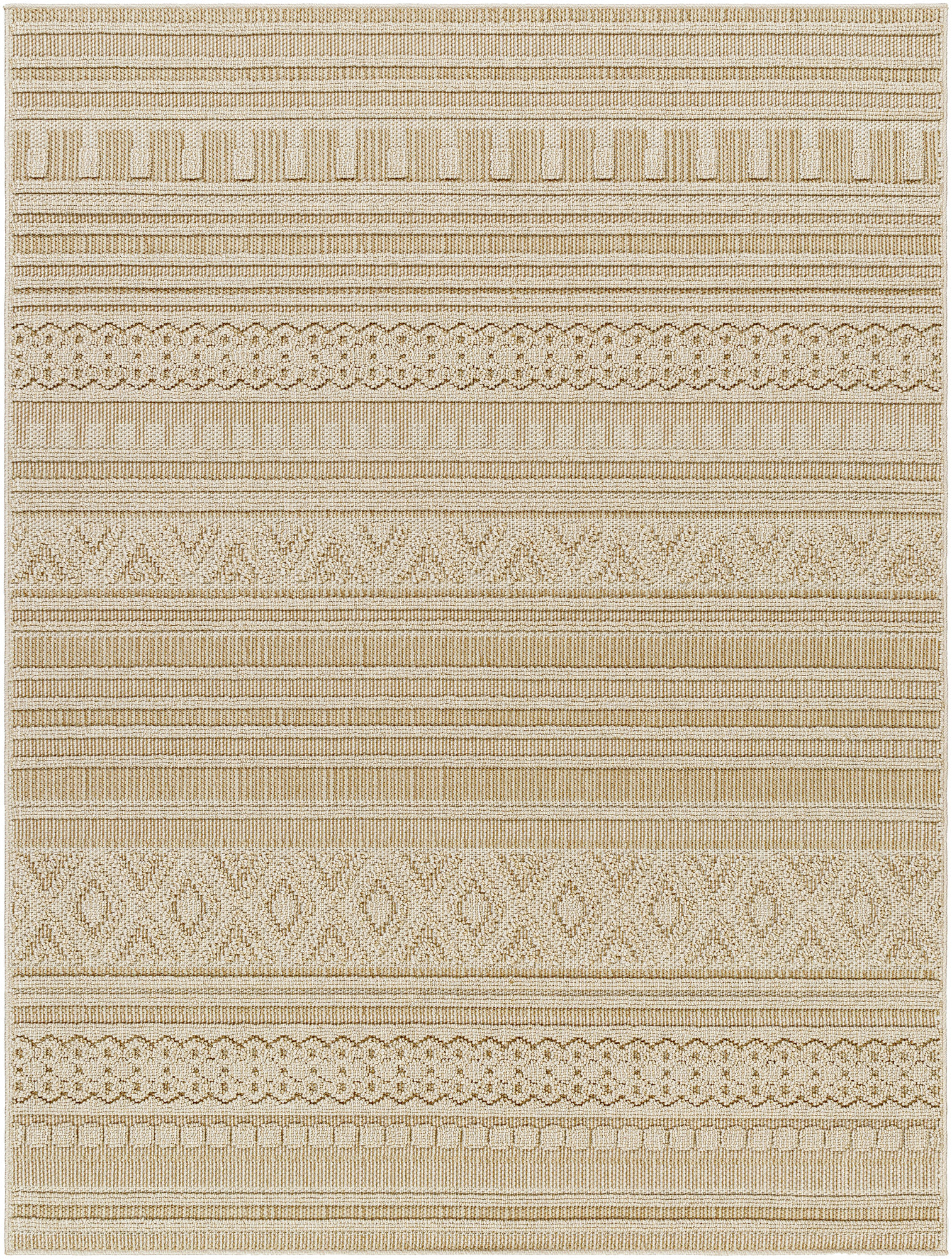 Foundry Select Nasiir Geometric Machine Woven Polypropylene Indoor ...