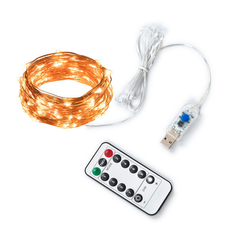 The Holiday Aisle® Tera 20 - Bulb 2'' LED Rope String Light | Wayfair