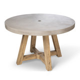 Farmhouse & Rustic Round Outdoor Dining Tables | Birch Lane