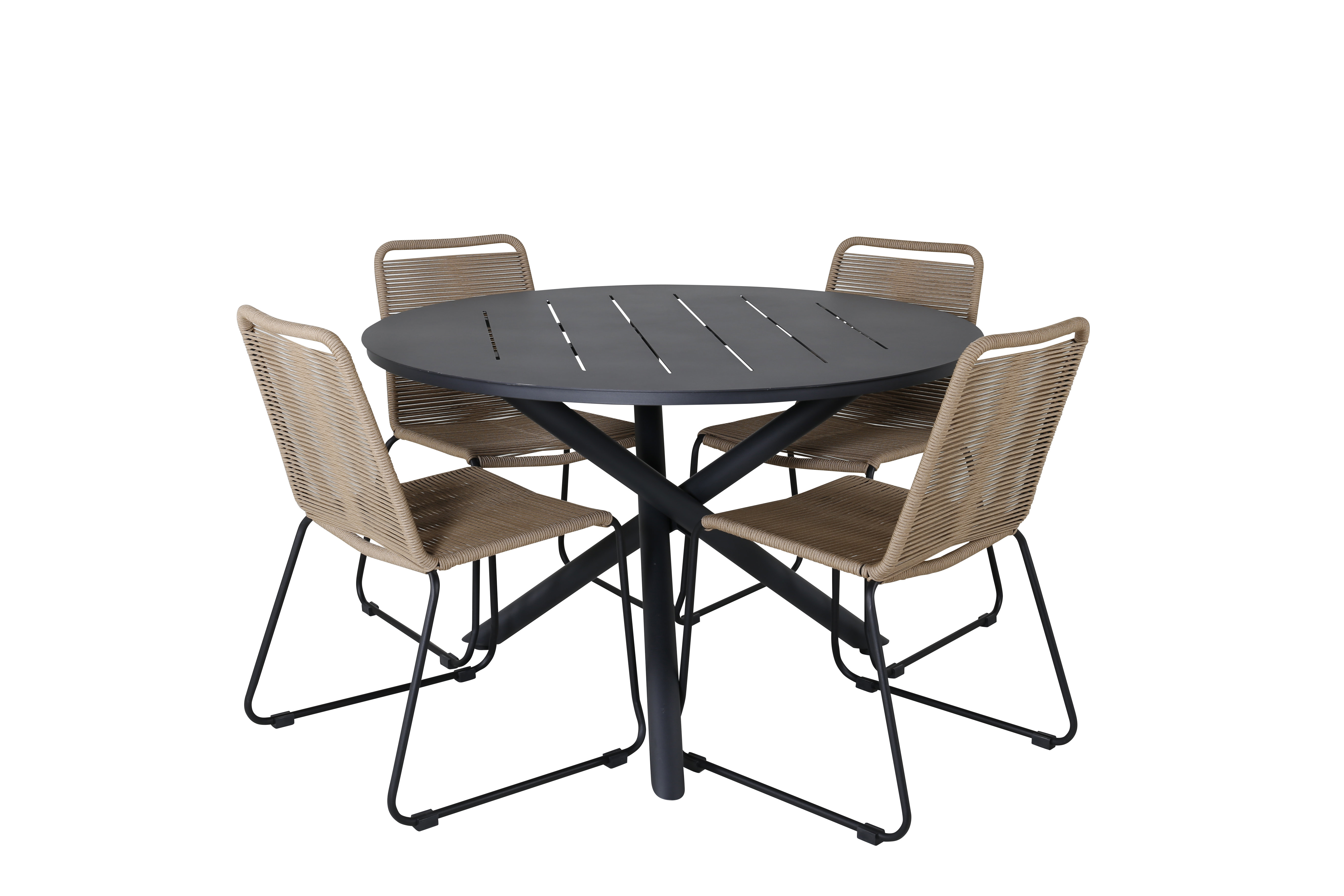 17 Stories Blotz Dining Set with 4 Chairs | Wayfair.ie