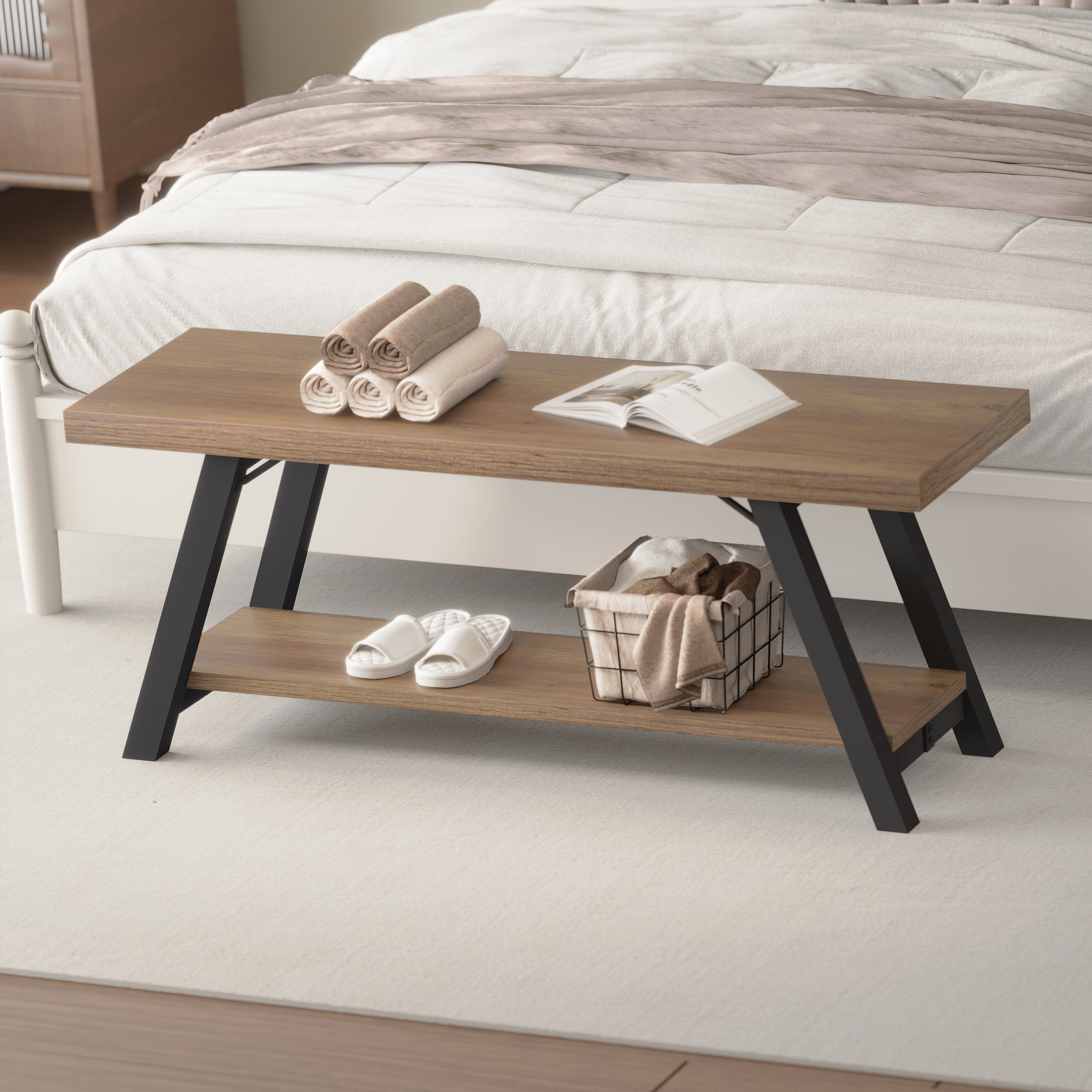 17 Stories Haven Bench & Reviews - Wayfair Canada
