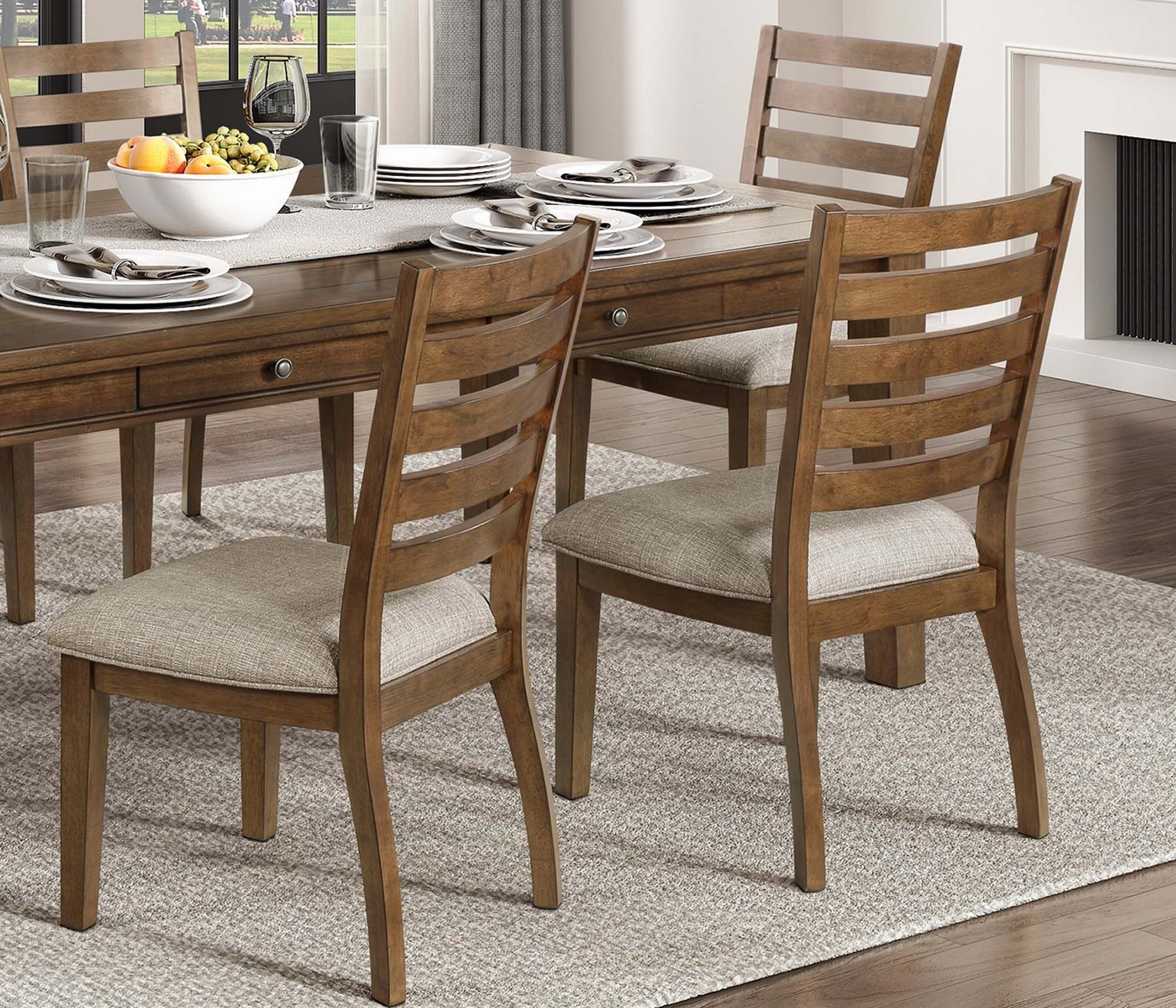 Wildon Home® 7Pc Dining Set Drawers Table And 6X Side Chairs - Wayfair ...