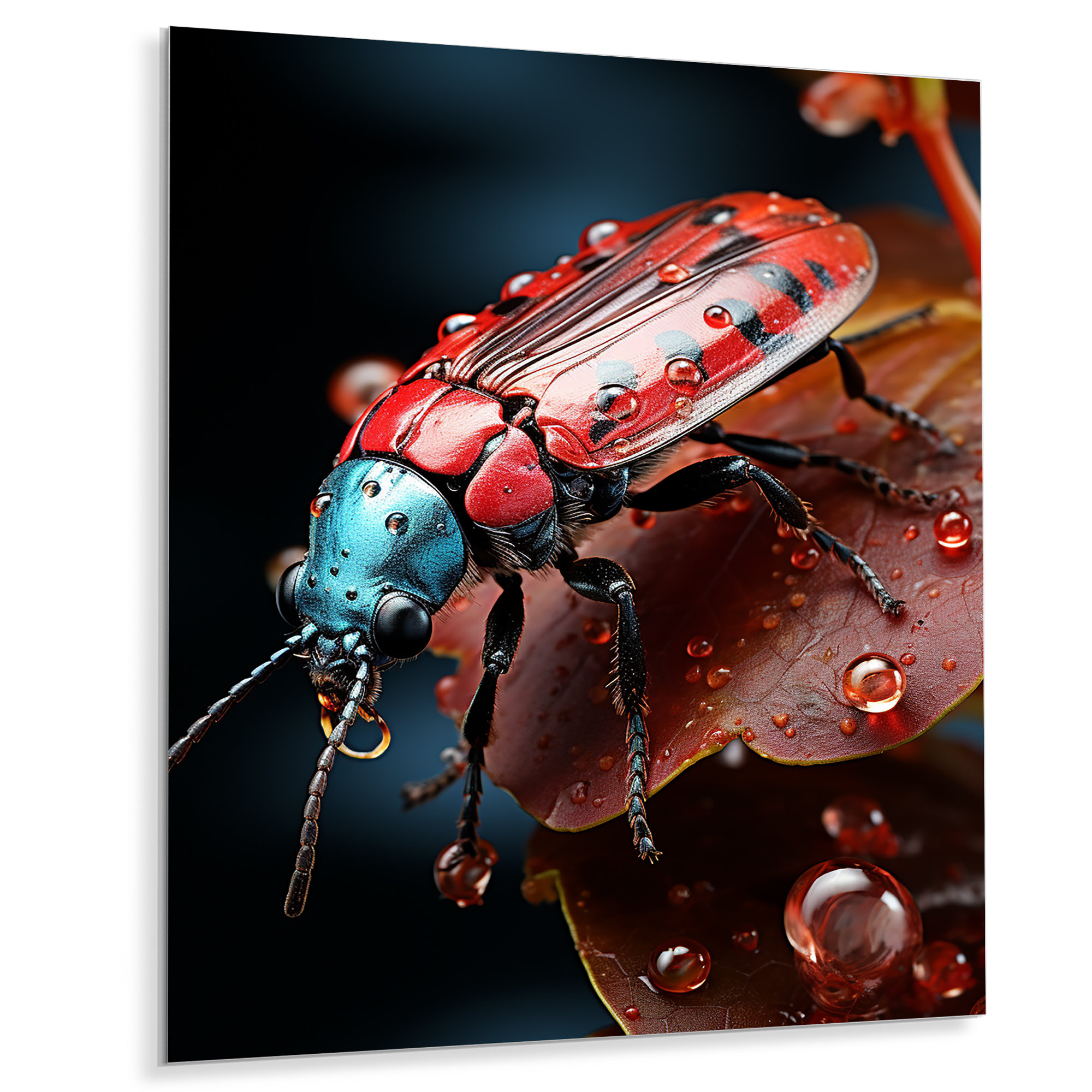 Ebern Designs Insects Bugs Tiny Wonders II - Insects & Bugs Metal Wall ...